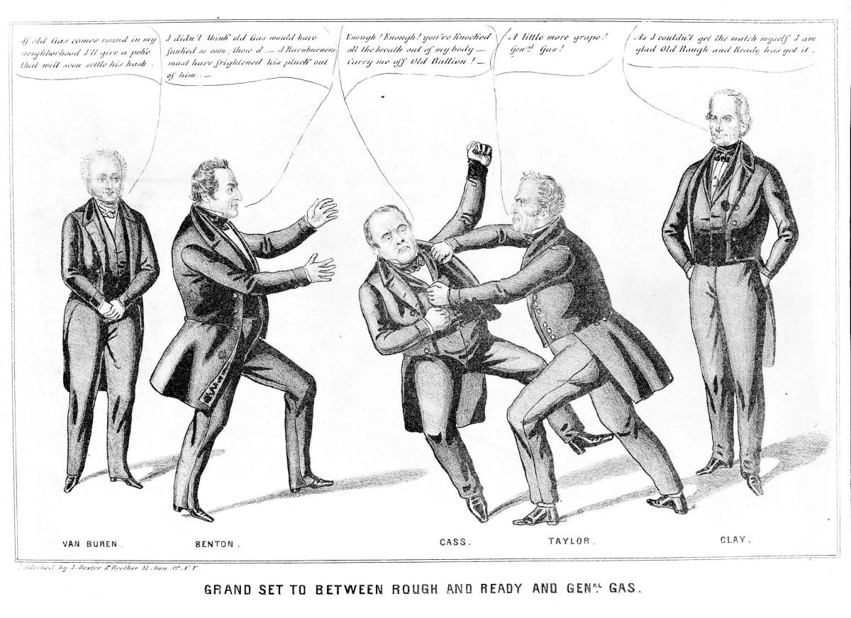 Compromise Of 1850 Cartoon